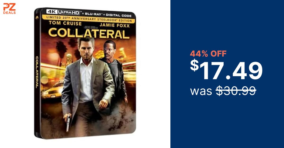 Collateral [4K UHD Steelbook+ Blu-Ray + Digital Copy]