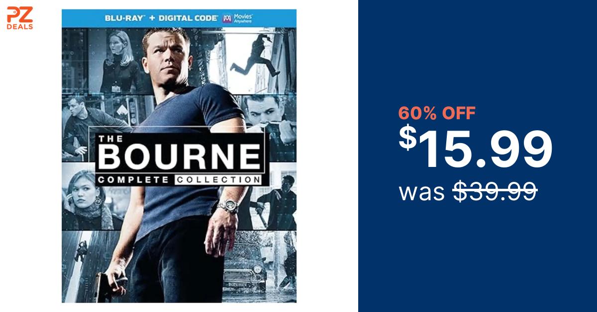 The Bourne Complete Collection (Blu-Ray + Digital)