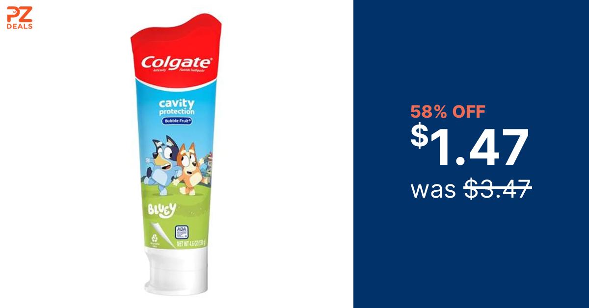 Colgate Kids Bluey Fluoride Toothpaste (4.6oz)