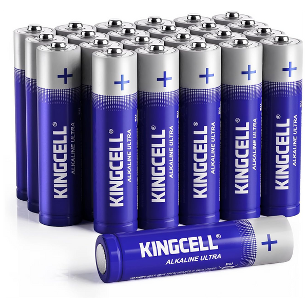 24-Pack AAA Alkaline Batteries