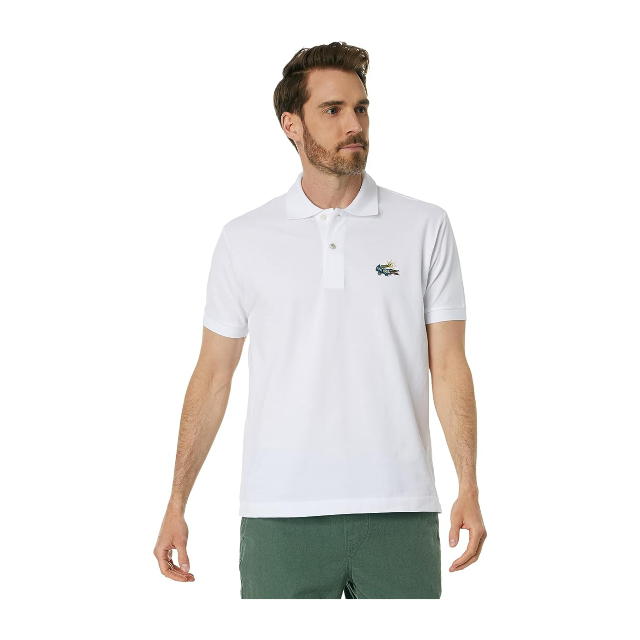 Lacoste Contemporary Collection's Men's Netflix Lupin Short Sleeve Cla ...