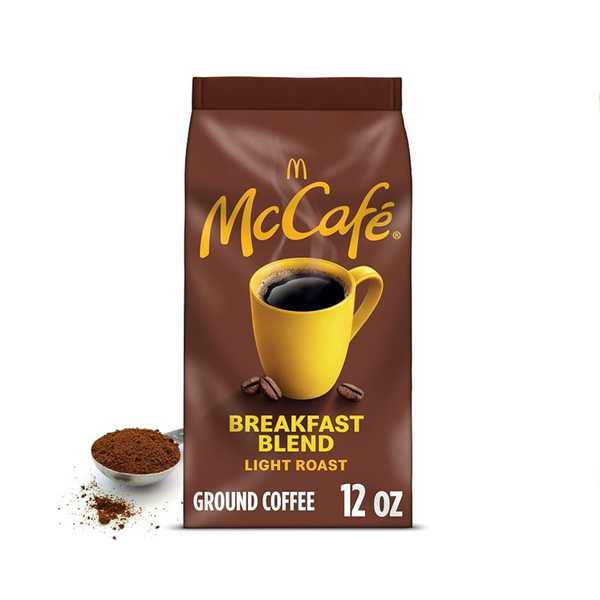 McCafe Breakfast Blend Light Roast Ground Coffee, 12 oz Bag – PzDeals