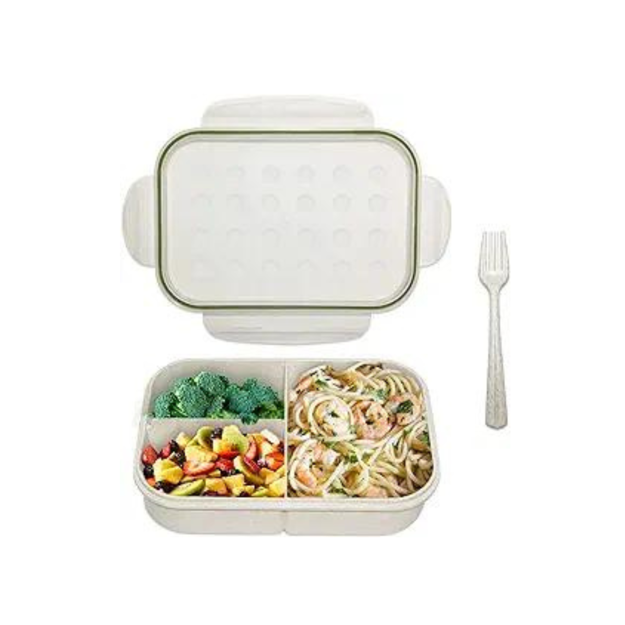 3 Compartment Bento Lunch Box – PzDeals