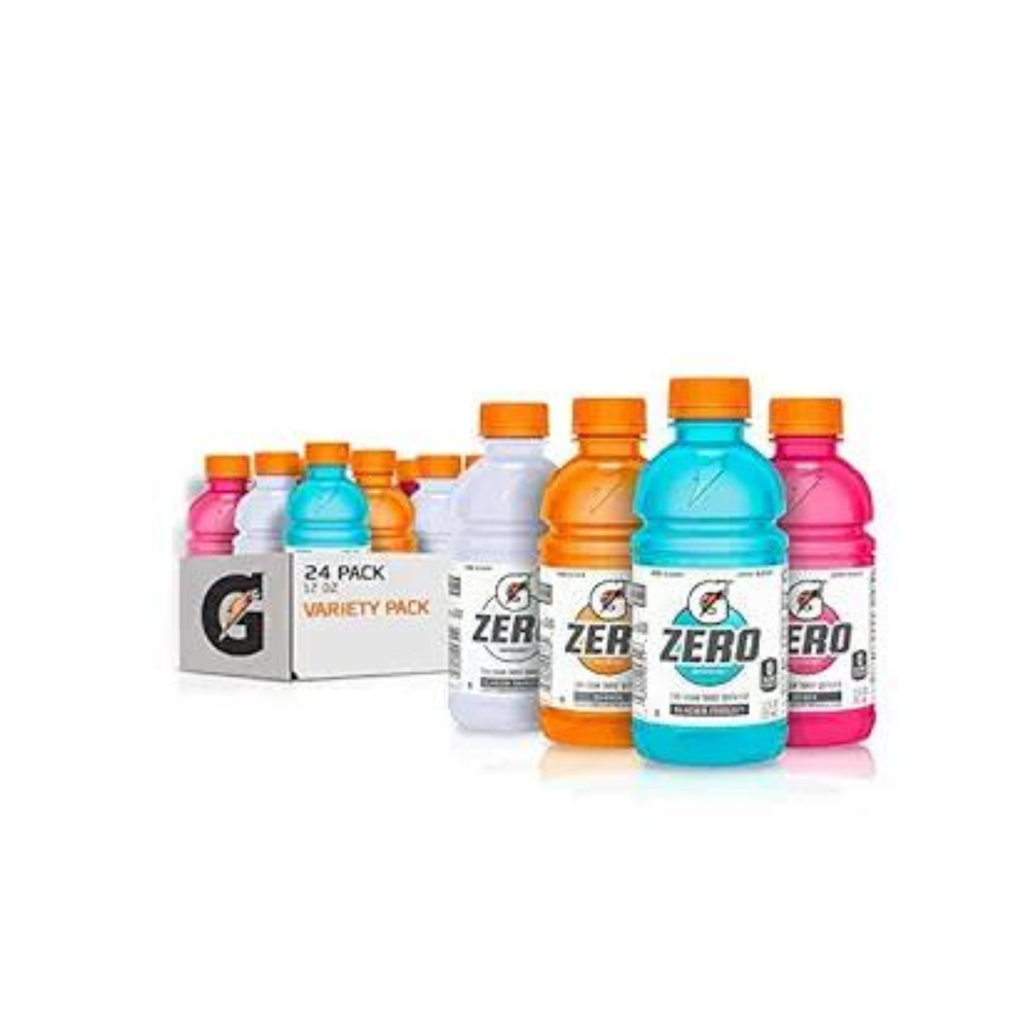 24-Pack 12-Ounce Gatorade Zero Sugar Thirst Quencher (Variety Pack ...