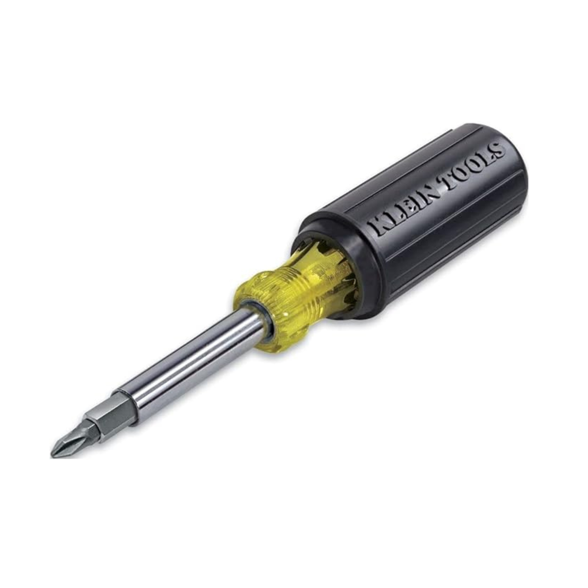 Klein Tools 11-in-1 Multi Bit Screwdriver & Nut Driver w/ Cushion Grip