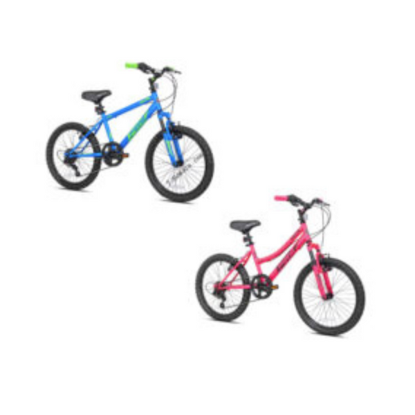 Kent Bicycles BCA 20″ Crossfire 6-Speed Boys or Girls Mountain Bike ...