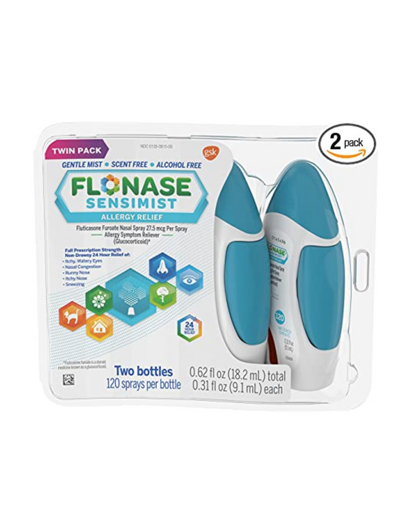 Twin Pack Flonase Sensimist Allergy Relief Nasal Spray – PzDeals