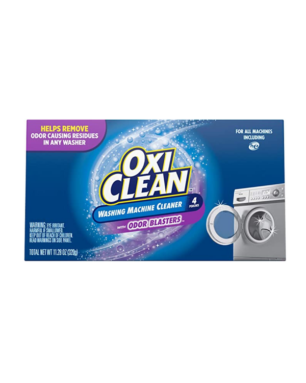 OxiClean Washing Machine Cleaner with Odor Blasters (4 Count) – PzDeals