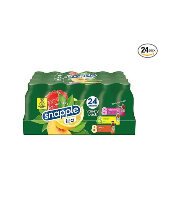24-Pack Snapple Tea Variety Pack, 20 Fl Oz – PzDeals