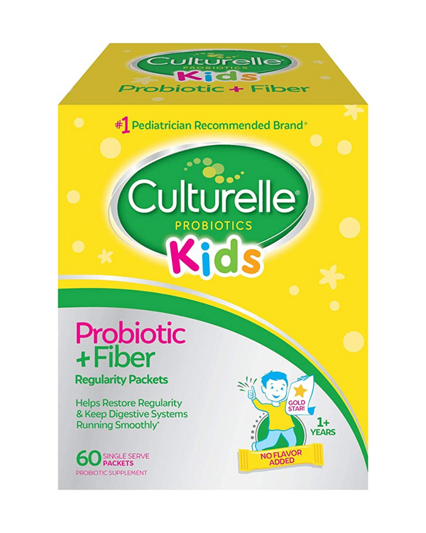 Culturelle Kids Probiotic + Fiber Supplement (60 packets) – PzDeals