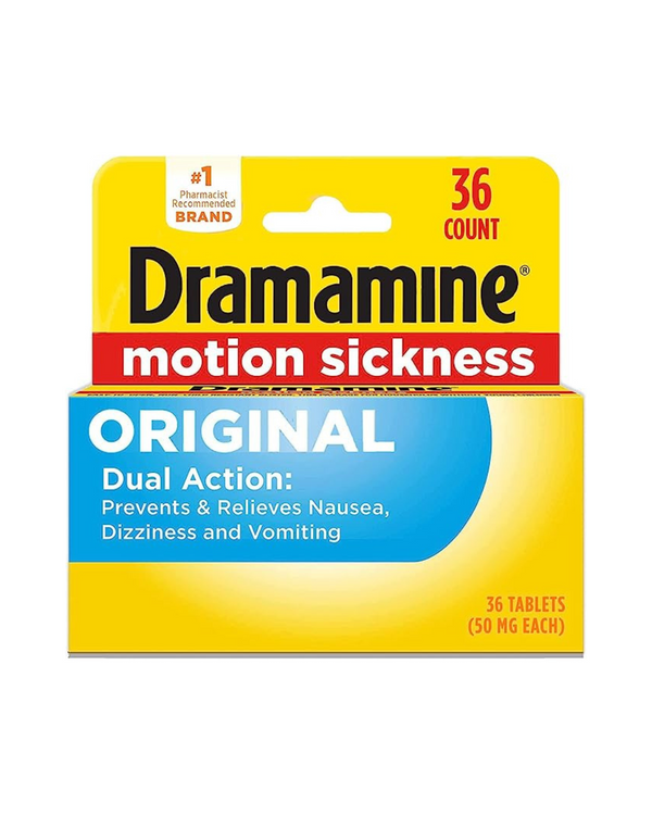 Dramamine Original Motion Sickness Relief (36 Count)