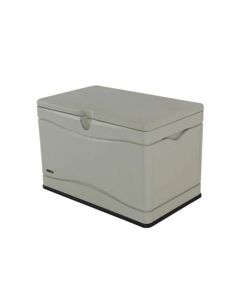 Lifetime Heavy-Duty 80 Gallon Plastic Deck Box & Lifetime 130-Gallon O
