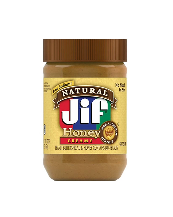 5 Jars Of Jif Natural Creamy Peanut Butter Spread And Honey – PzDeals
