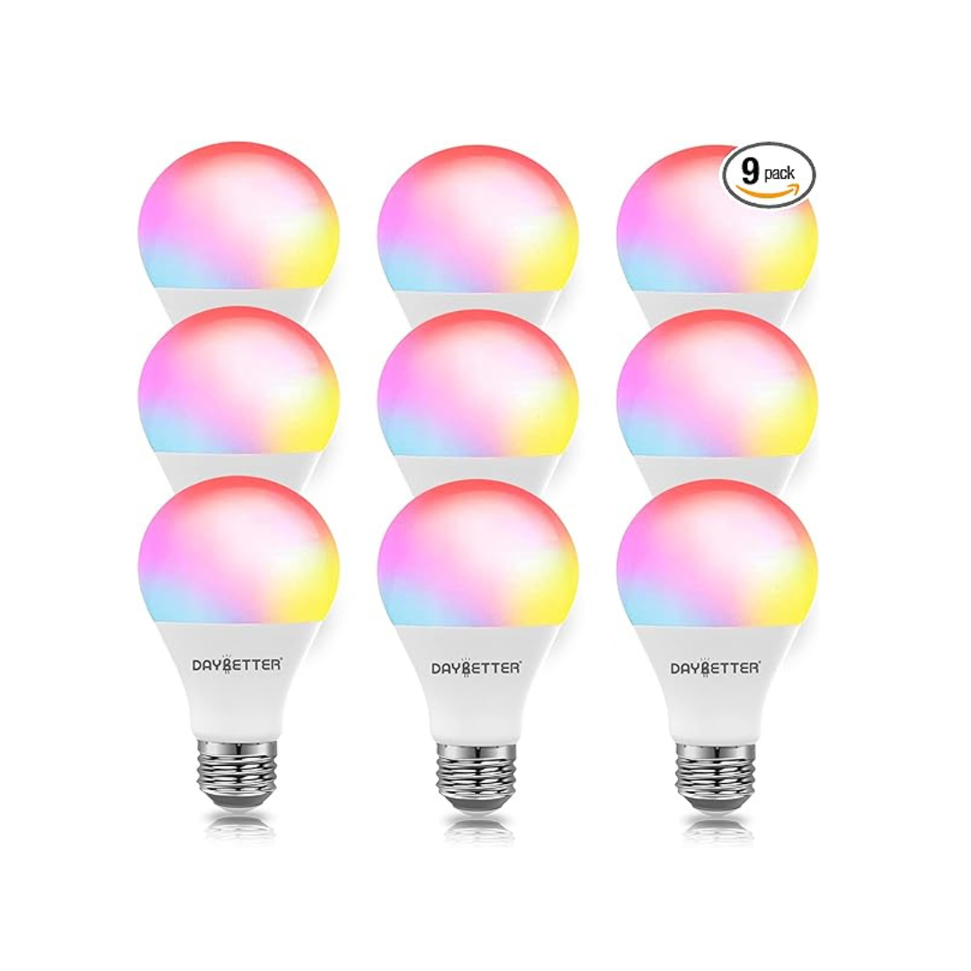 9-Pack Daybetter 9W, 800 Lumens Smart Bulbs – PzDeals