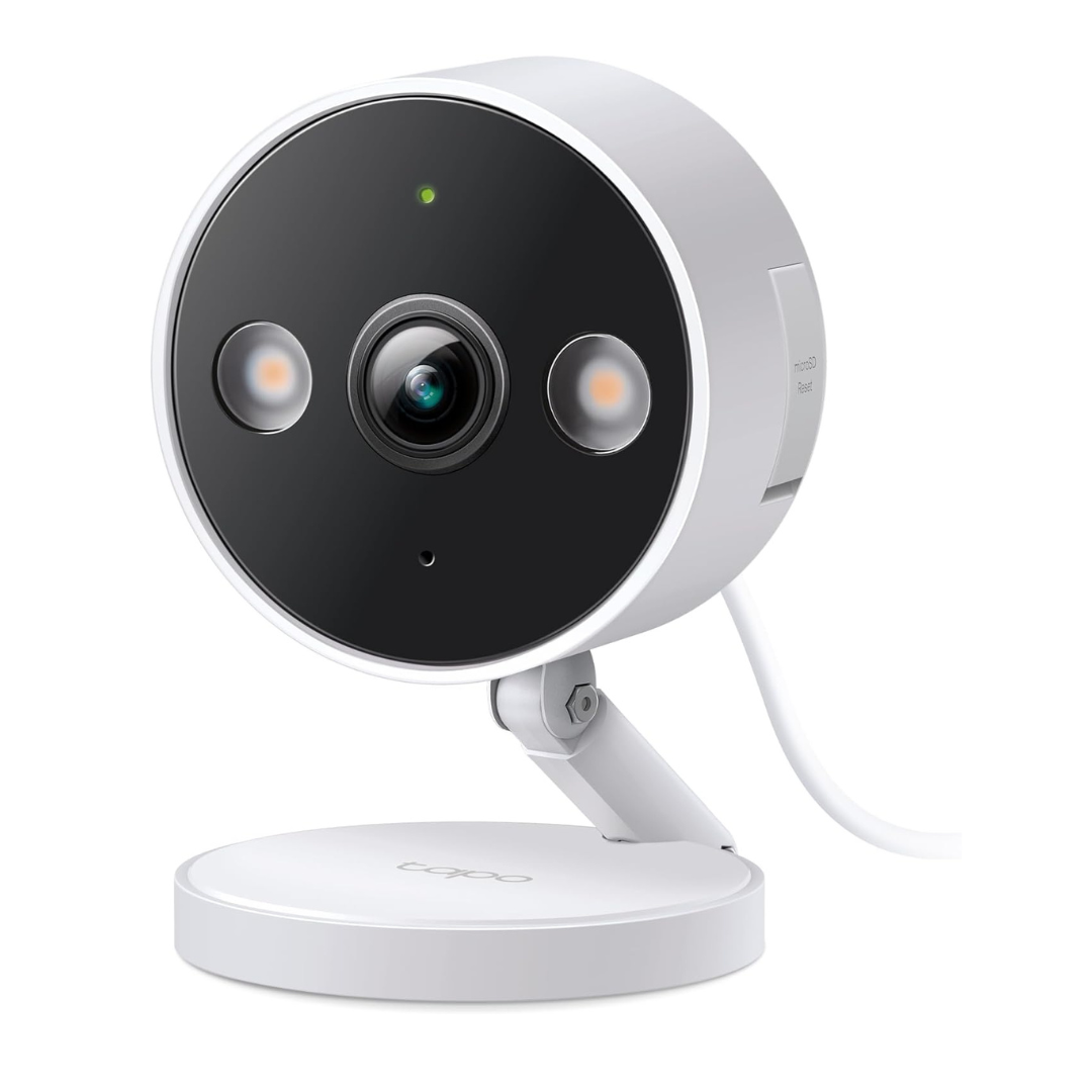 TP-Link Tapo C120 2K QHD Security Camera with Night Vision & Spotlight