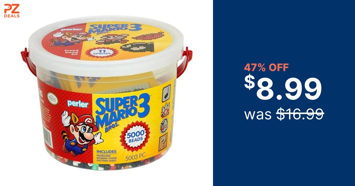 5,003-Piece Super Mario Perler Bead Kit