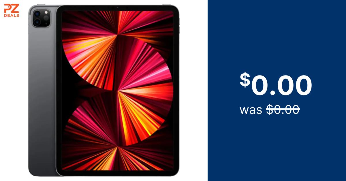 Apple iPad Pro 11" 256GB Wi-Fi Tablet With M1 Chip [Certified Refurb]