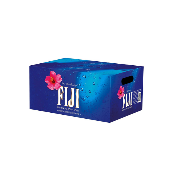 24 botellas de agua artesiana natural FIJI