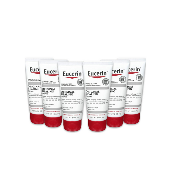 6 Eucerin Original Healing Cream 2oz. Tubes – PzDeals