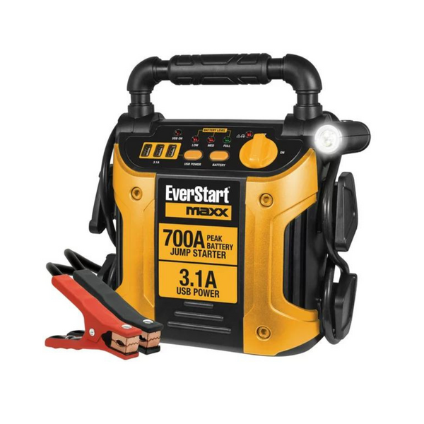EverStart Maxx 700 Amp Jump Starter with Triple USB Charging Ports and