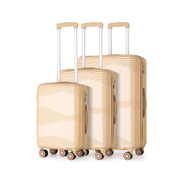 3 Piece Luggage Set with TSA Locks (11 Colors) – PzDeals