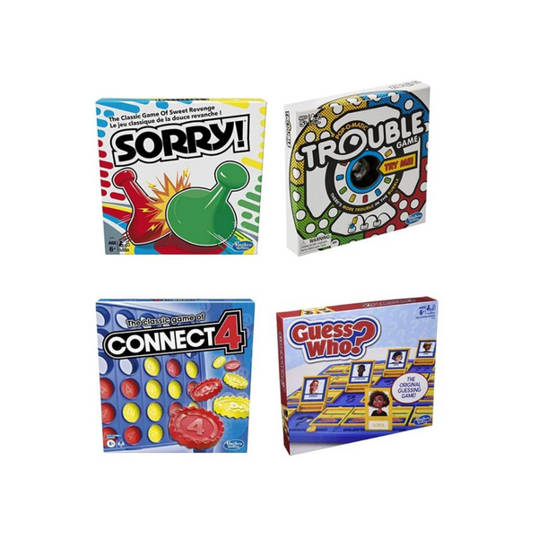 Guess Who, Connect 4, Trouble, Clue Game – PzDeals