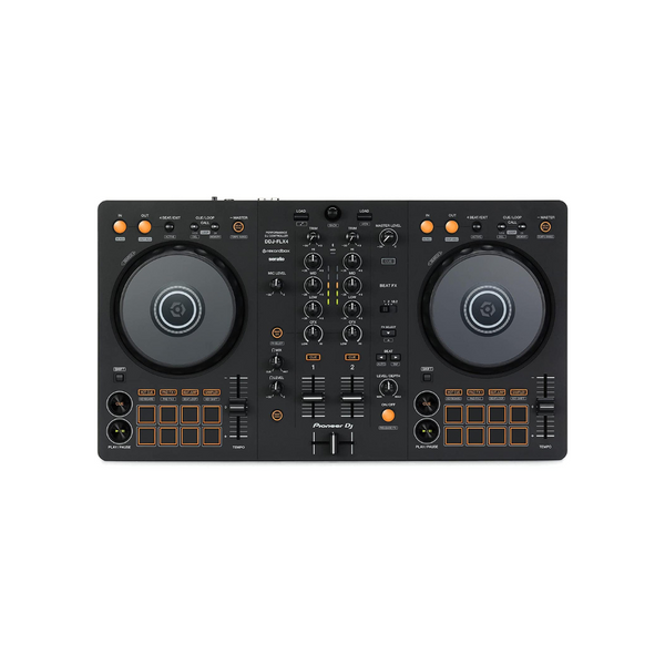 Pioneer DJ DDJ-FLX4 2-deck Rekordbox and Serato DJ Controller - Graphi
