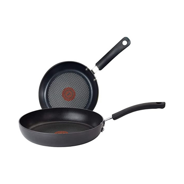 T Fal Ultimate Hard Anodized 2 Piece Scratch Resistant Titanium Nonsti